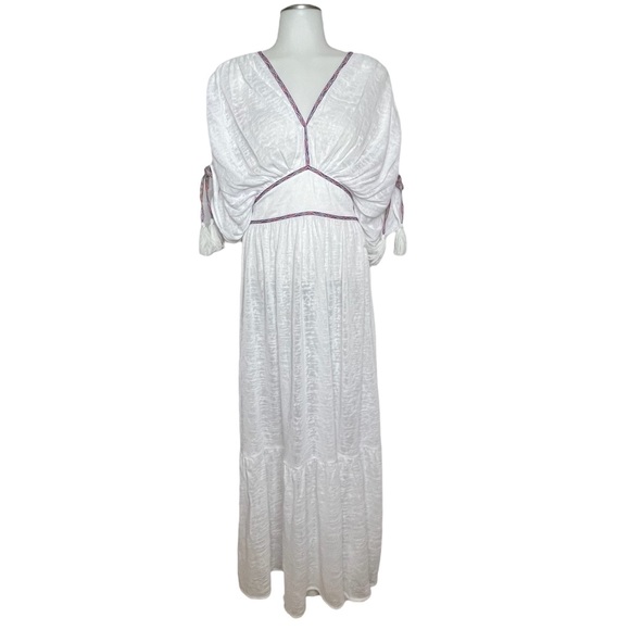 inner beauty | Dresses | Inner Beauty White Ruffle Tier Maxi Dress ...